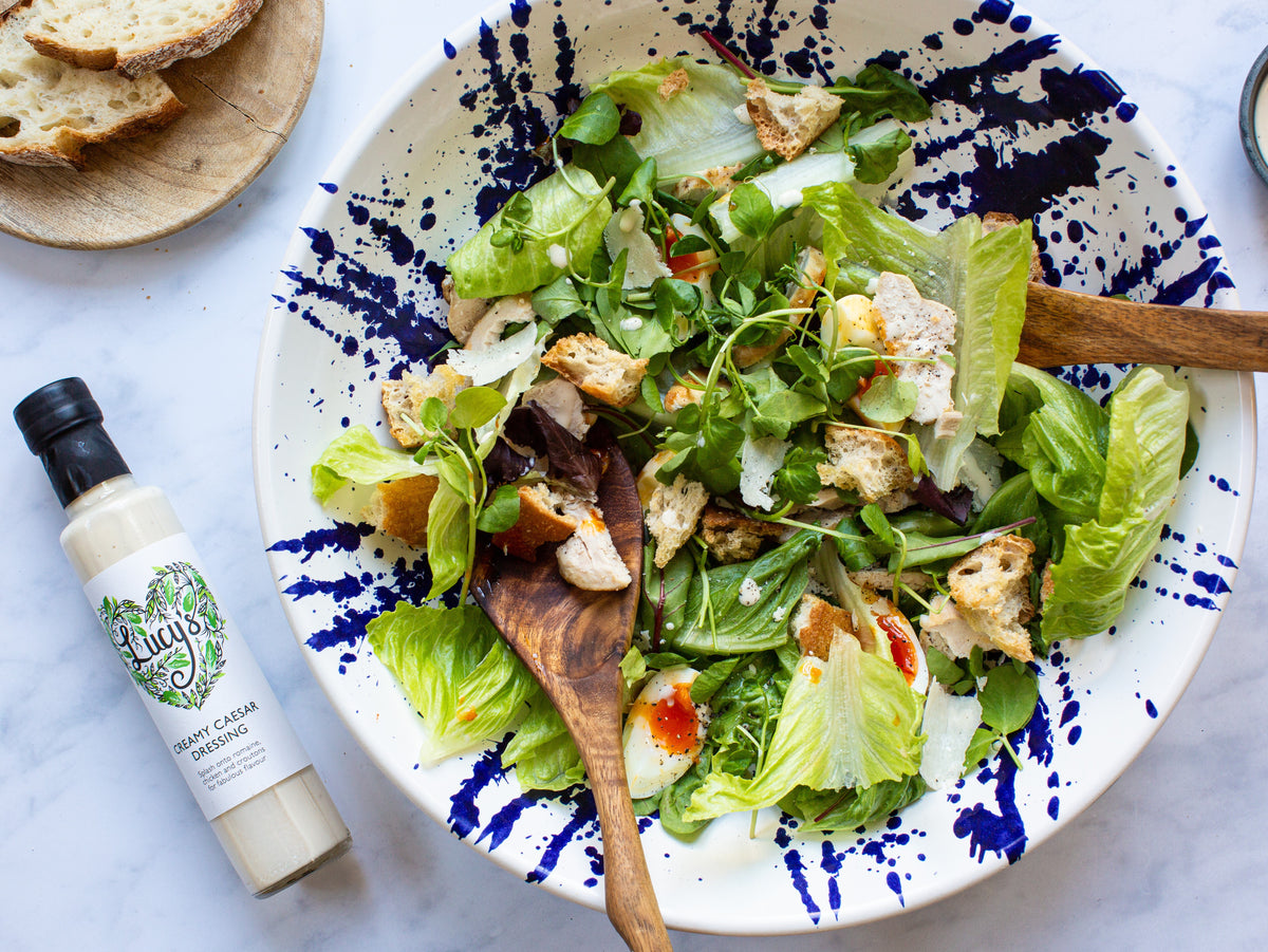 Green Pesto and Creamy Caesar Recipe Inspo 💚 – Lucy's Dressings